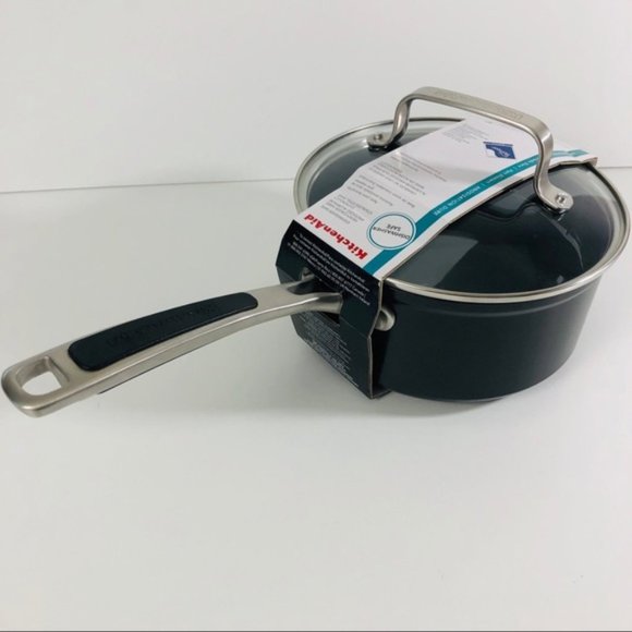 KitchenAid | Kitchen | Kitchenaid 2 Quart Saucepan W Lid Nonstick Pan ...